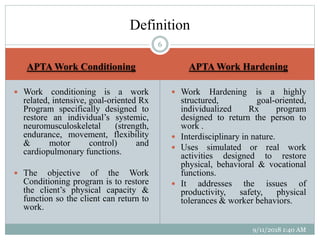 Work conditioning and Work hardening | PPTX