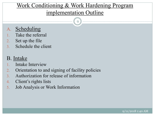 Work conditioning and Work hardening | PPTX | Resume Writing and Advice ...