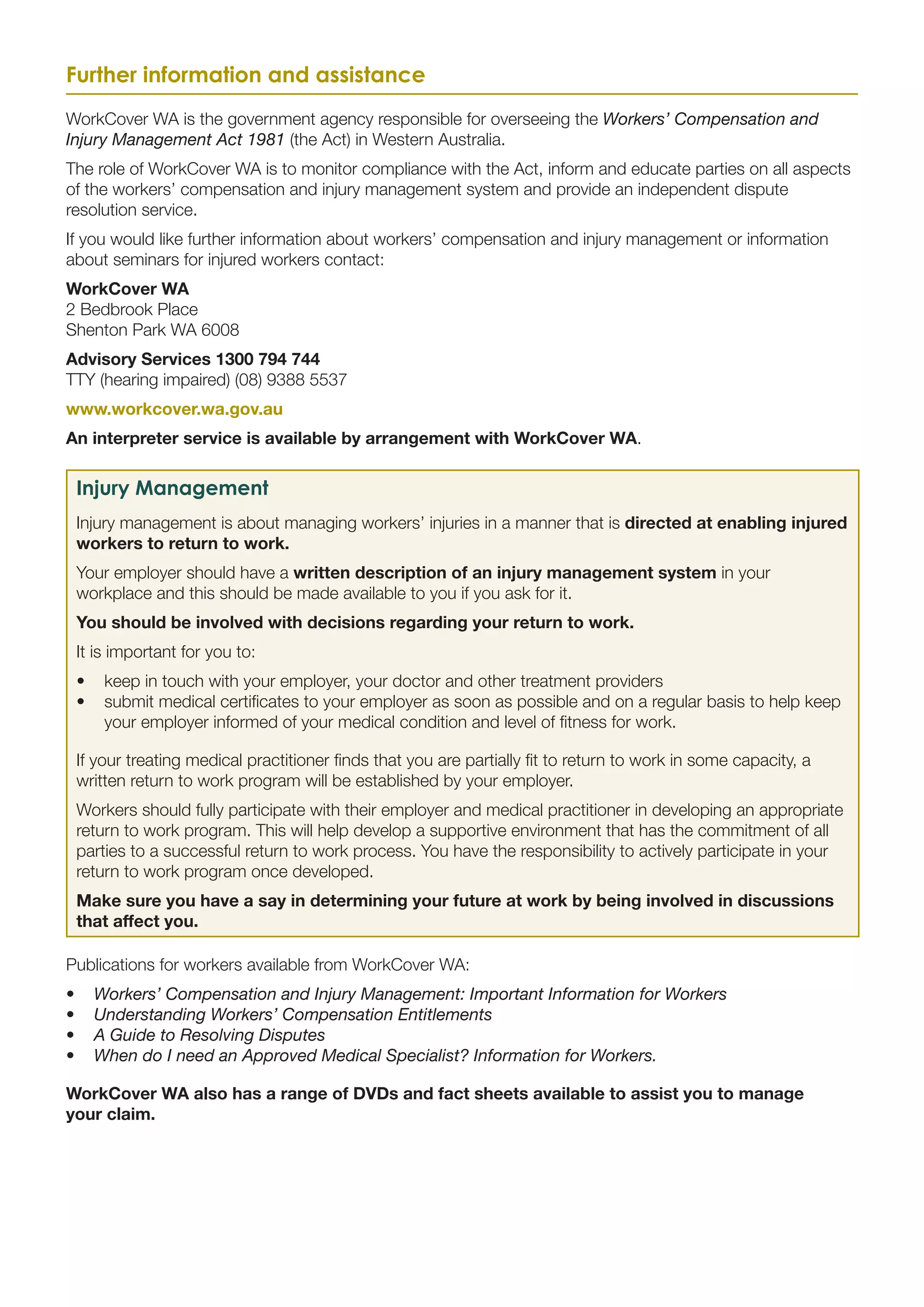 Workers Compensation, WorkCover WA 2b Claim Form | PDF