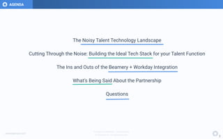 Beamery + Workday: Better Together for your Talent Team | PDF