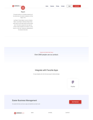 Work day CRM features - Best CRM for lead management | PDF