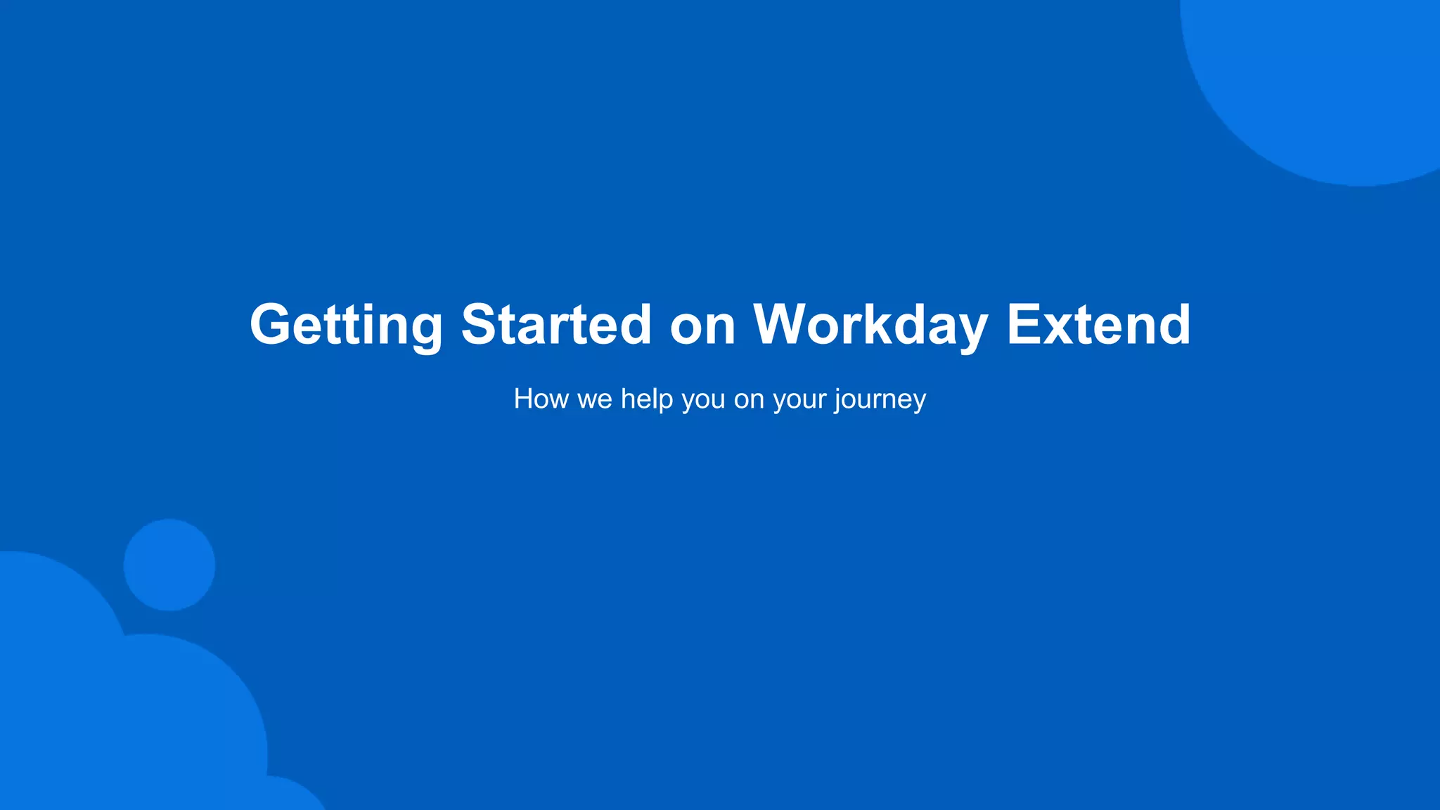The Power of Workday Extend | PPTX | Human Resources | Business
