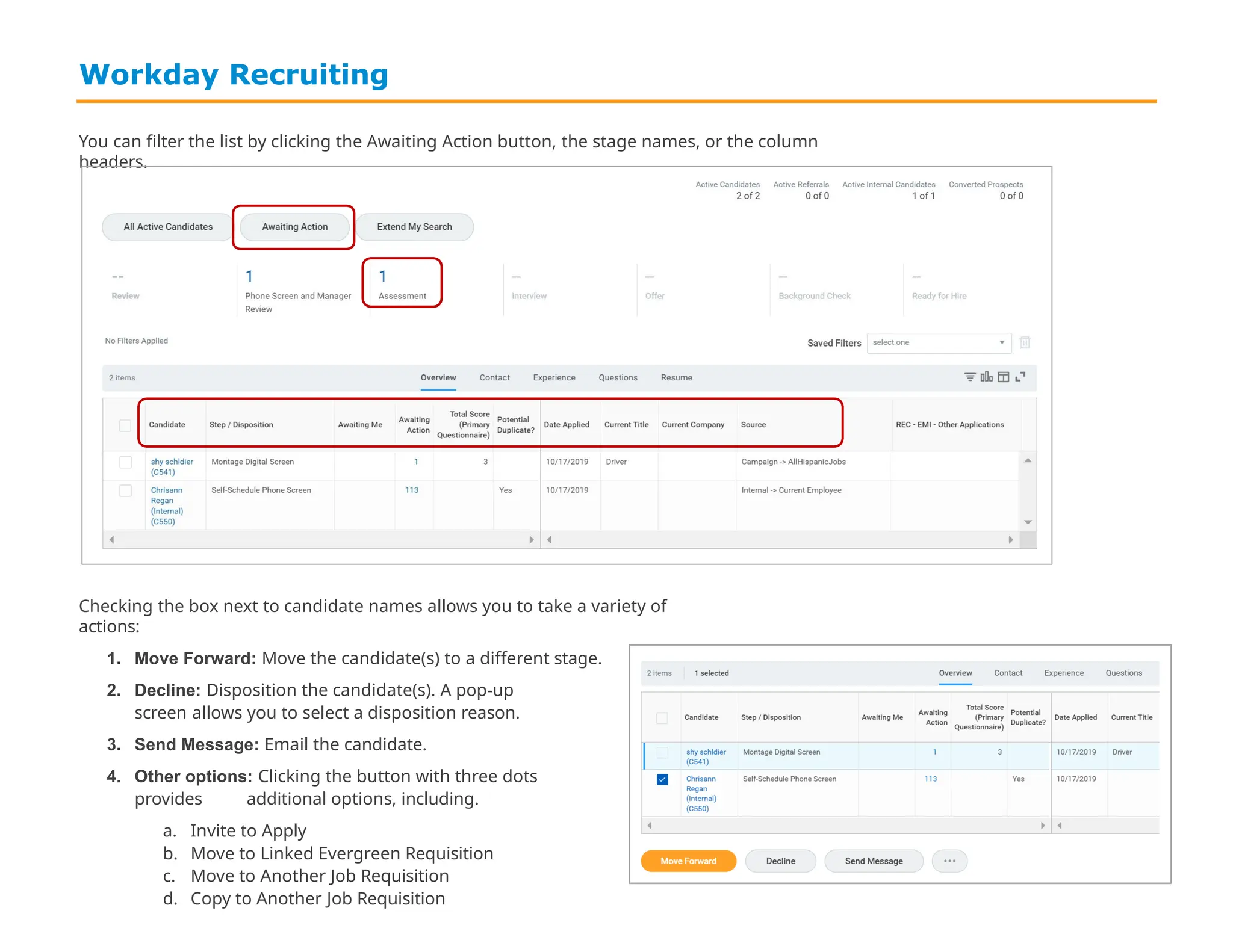 Workday for Recruiters presentation overview | PPTX