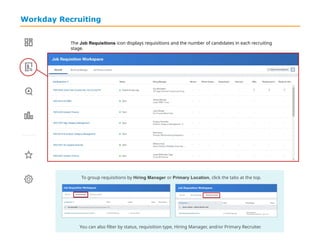 Workday for Recruiters presentation overview | PPTX