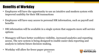 workday implementtion project plan with details | PDF