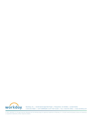 Workday Integration Cloud Platform Datasheet | PDF