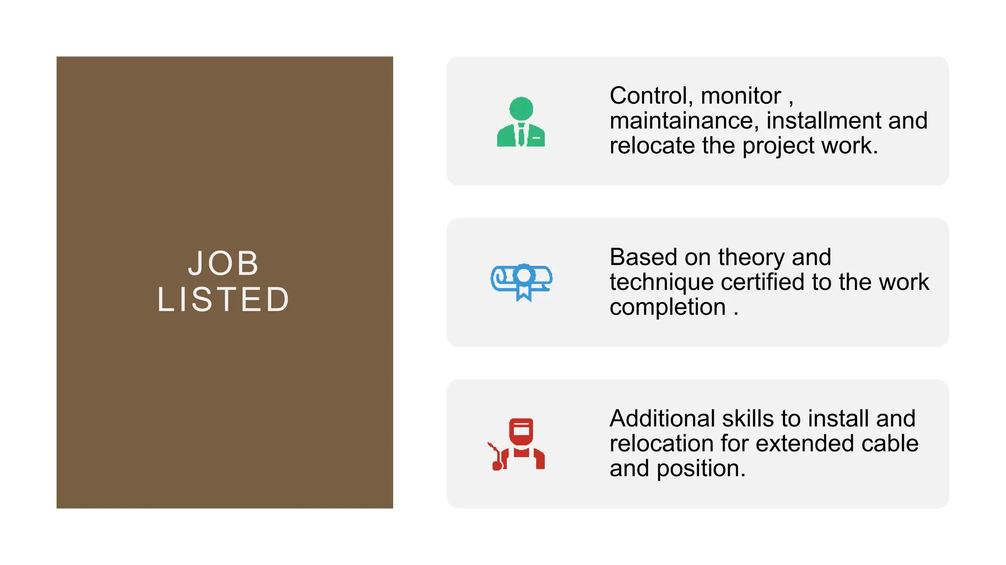 Work days and Overtime work job scope requirement. | PPT