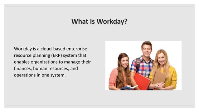 Workday Training Materials | PPTX