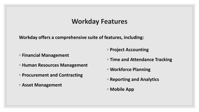 Workday Training Materials | PPT