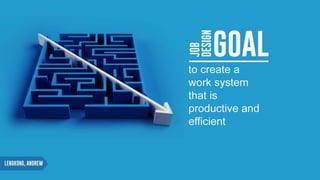 Work design & measurement | PPTX