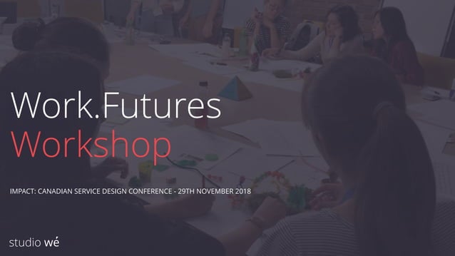 Work.Futures: Design of future workplace experiences by Antonio ...