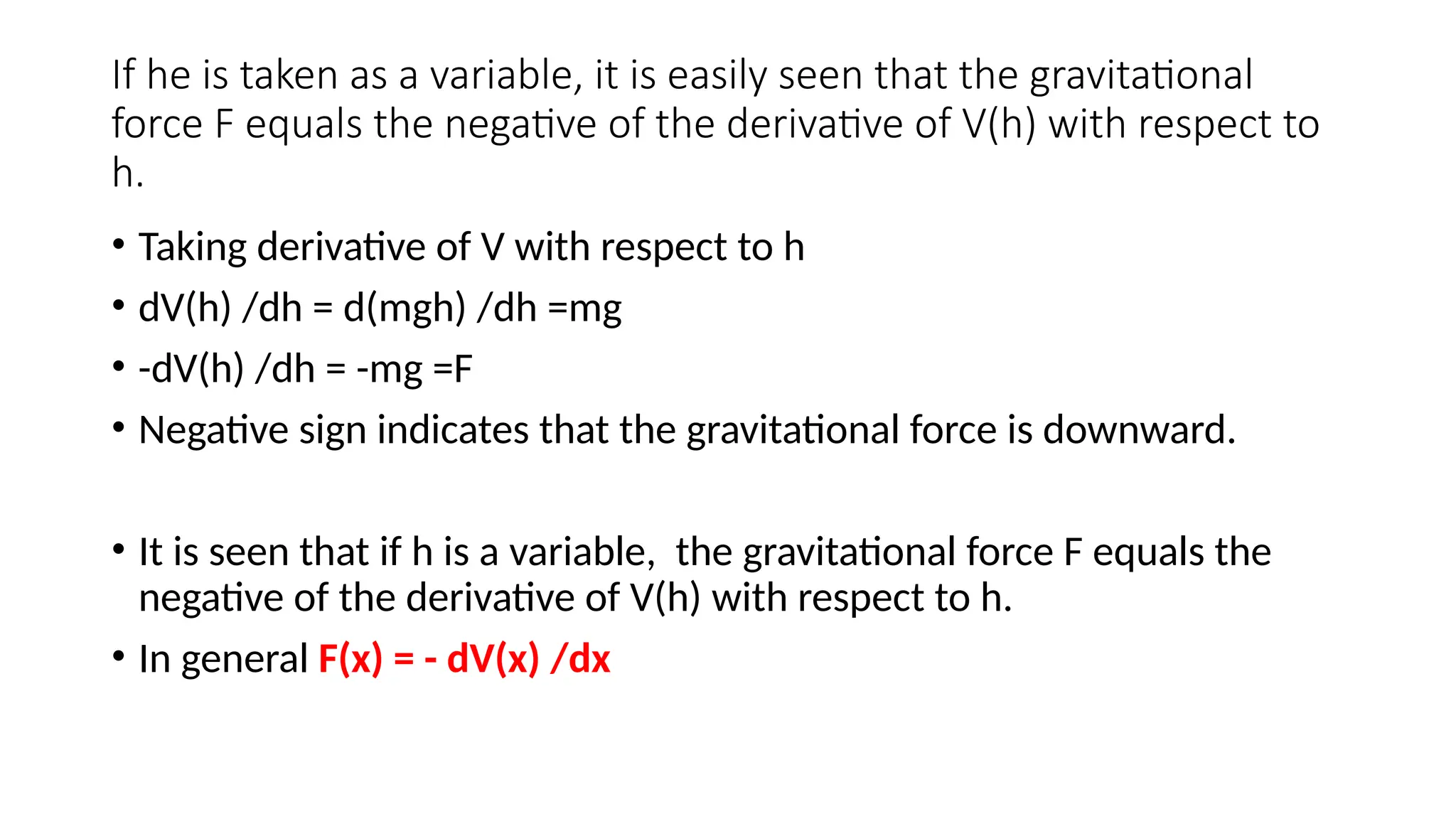 work done by a constant and variable force, potential energy.pptx