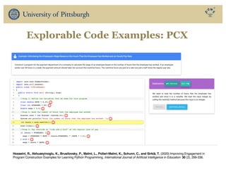 SPLICE Working Group: Reusable Code Examples | PPT