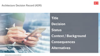 Work efficiently with Architecture Decision Records | PPT