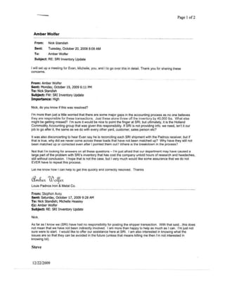 Work emails problem solving 6 | DOCX