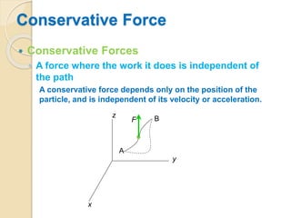 Work energy and potential energy | PPTX