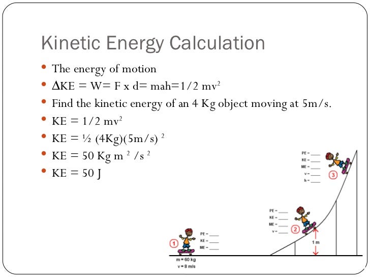 Work, energy, and power