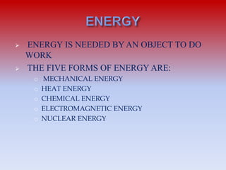 Work,energy and power | PDF