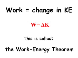 Work,energy and power | PPTX