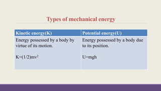 Work energy and power | PPTX