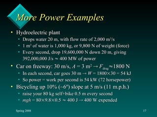 General Physics 1: Work_ Energy_ and Power.ppt