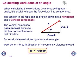 Work energy and_power | PPT | Physics | Science