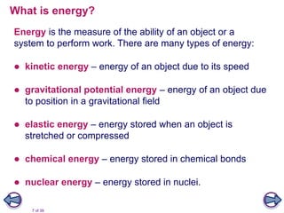 Work energy and_power | PPT | Physics | Science
