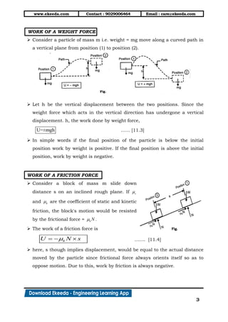 Kinetics of Particles-Work Energy Method | PDF