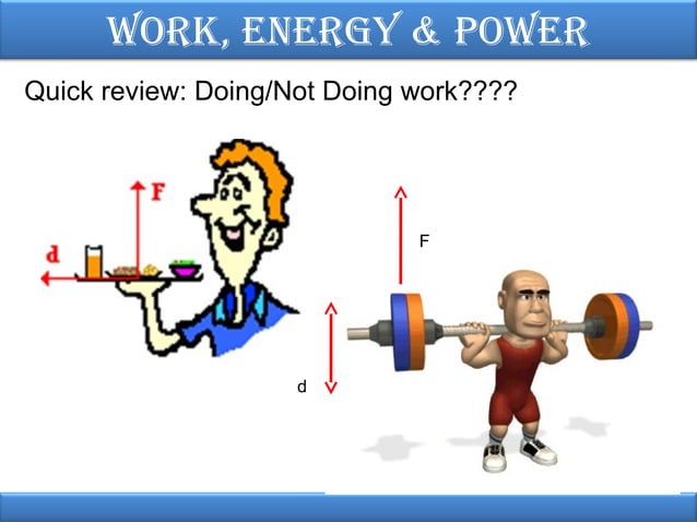 Work, energy & power physics | PPT