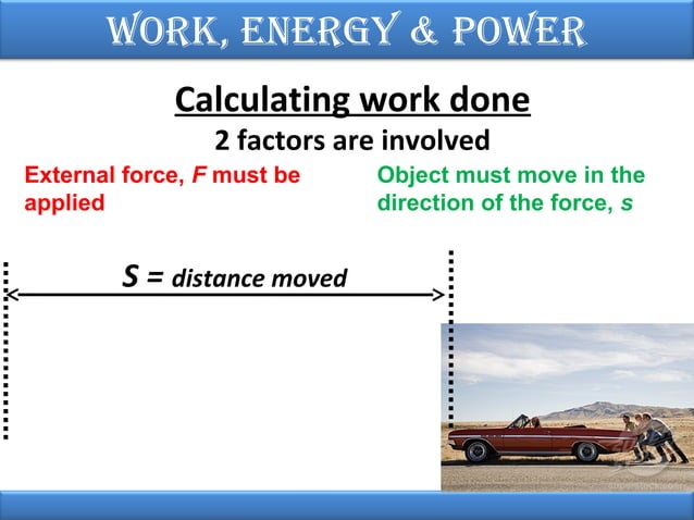 Work, energy & power physics | PPT