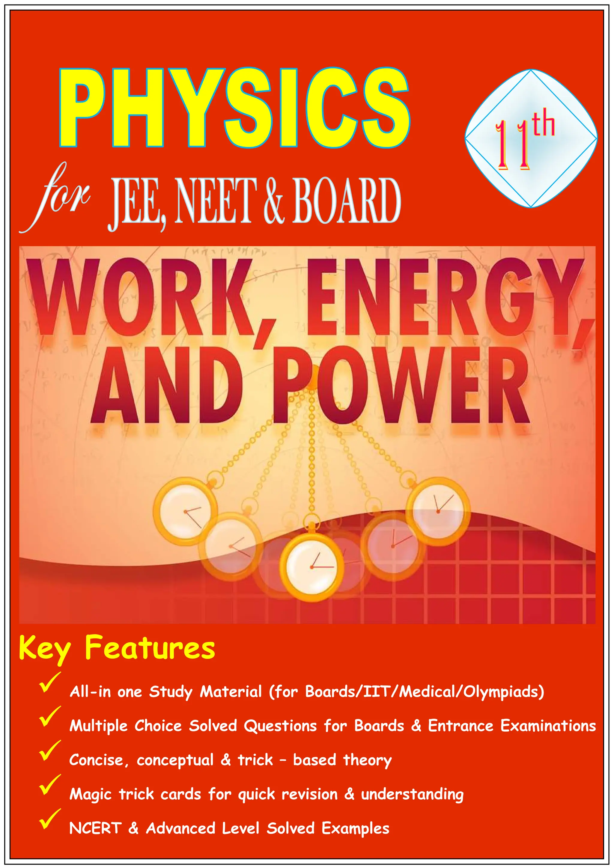 class 11 physics work energy and power study material free pdf download ...
