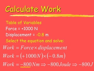 Work, Energy Power rev.ppt