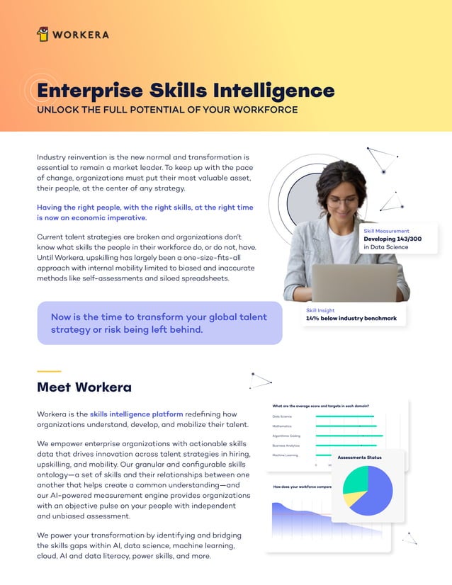 Workera Introduction | PDF | Artificial Intelligence | Technology ...