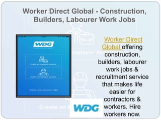 WDG Emplyoment App | PPTX