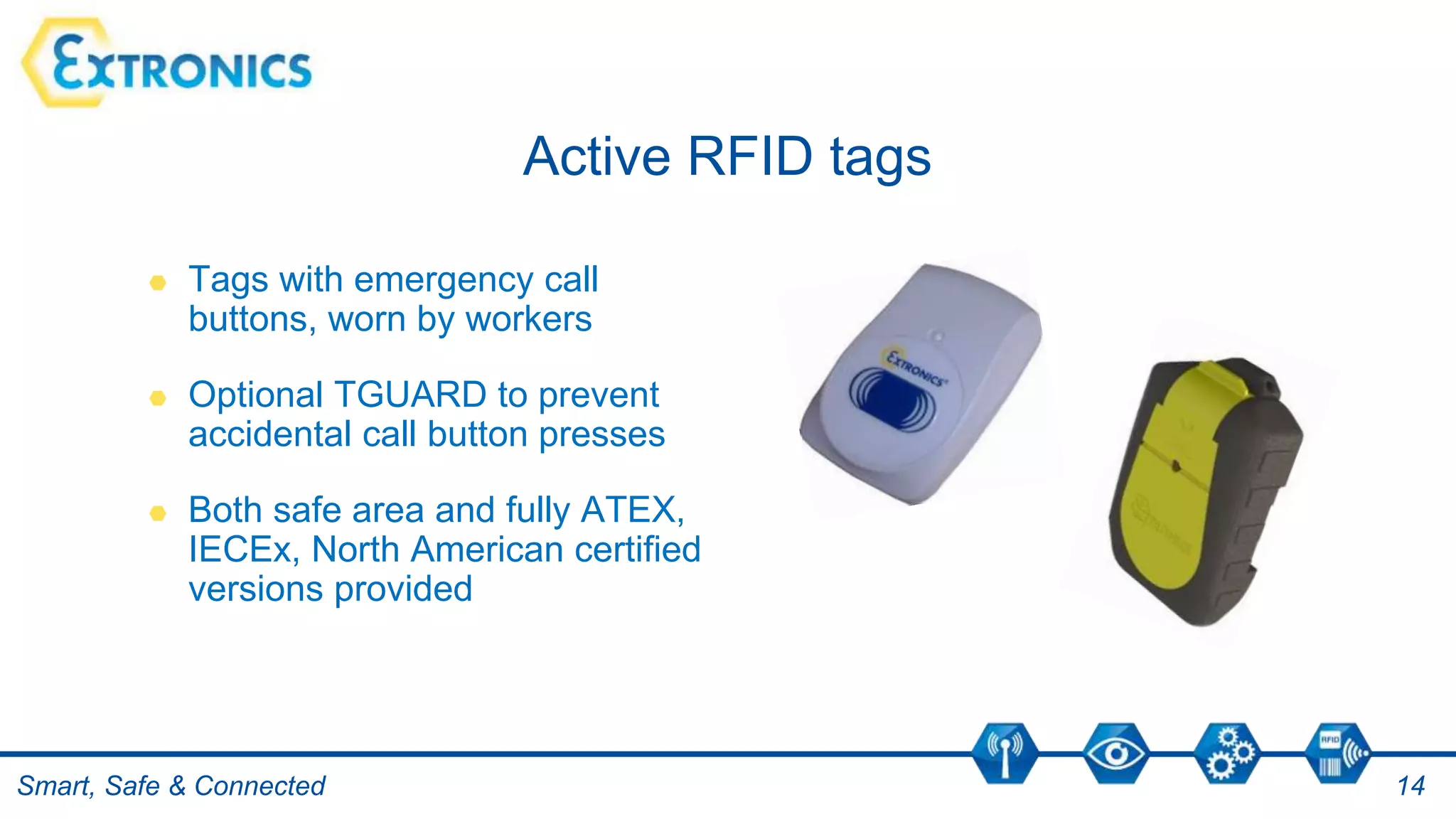 Extronics Advance AeroScout Real Time Worker Location use case | PPTX