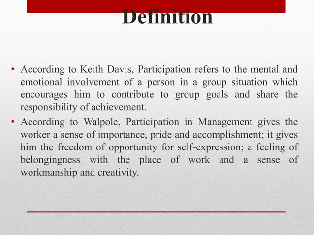 Worker participation in management | PPT