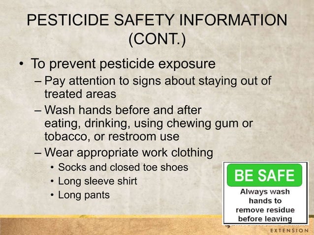 Worker Protection Standards Basics 2014 | PPTX