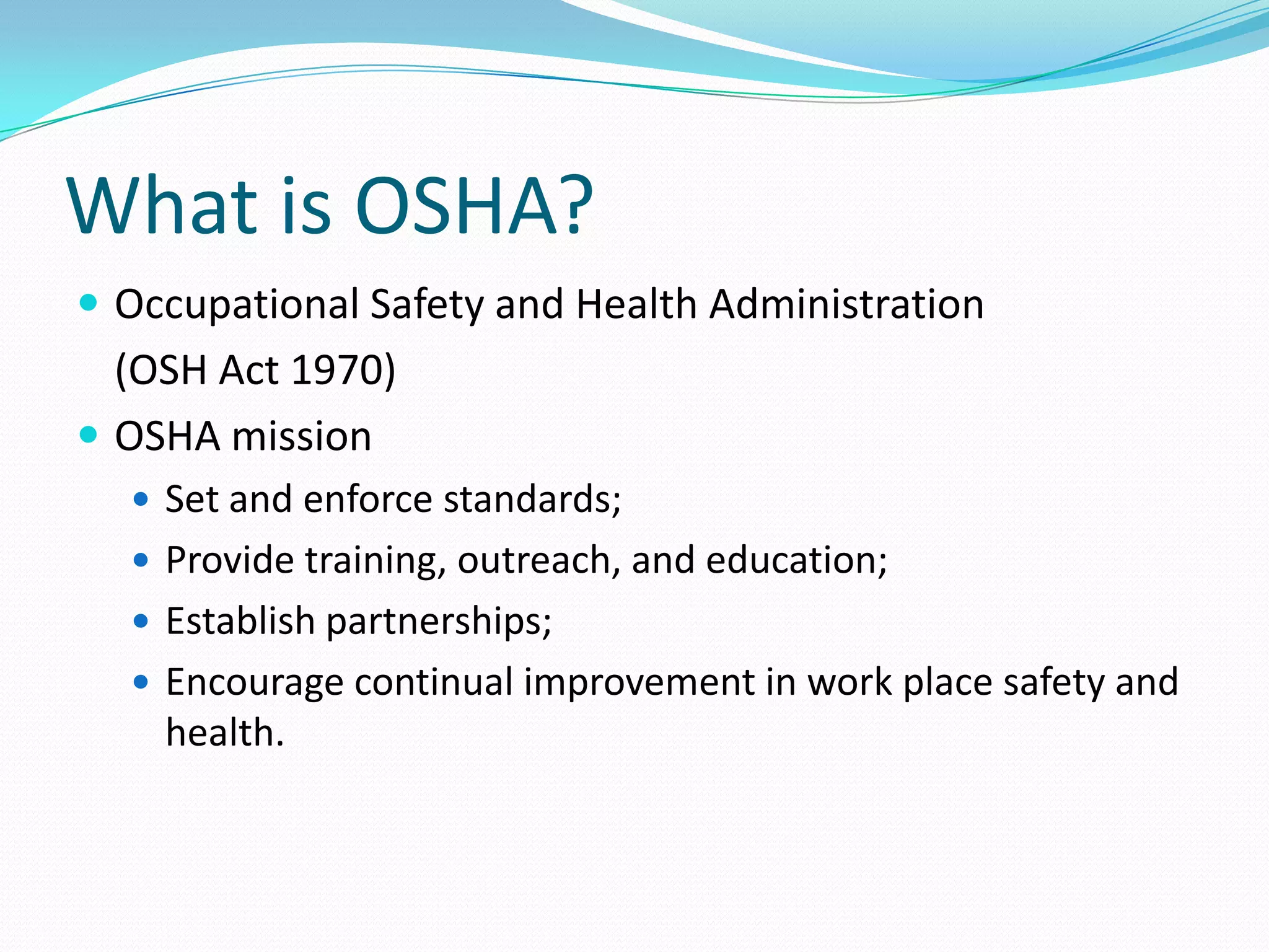 Worker Safety / OSHA | PDF