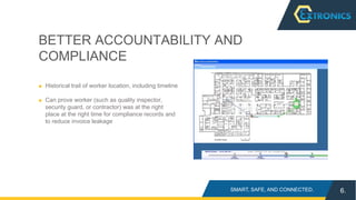 AeroScout Worker Safety & Contractor Tracking from Extronics | PPTX