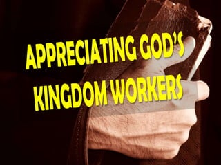 Pastor's Appreciation Day - JUN COLIS - 7AM TAGALOG SERVICE | PPTX