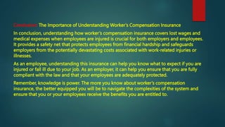 Worker’s Compensation Insurance Covers Lost Wages and Medical Expenses.pptx