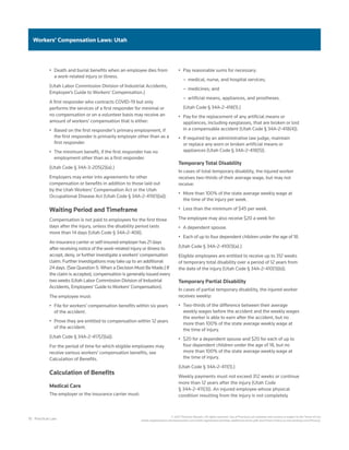 Workers Compensation Law: Utah | PDF