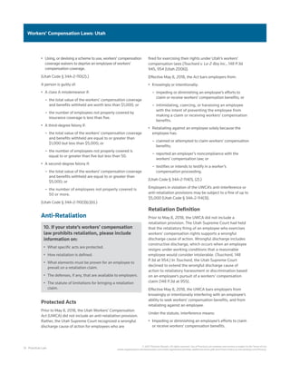Workers Compensation Law: Utah | PDF