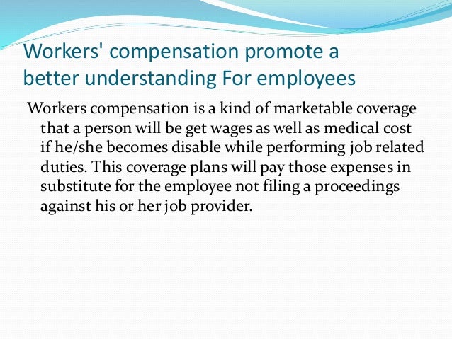 Workers Compensation Procedures For Employees