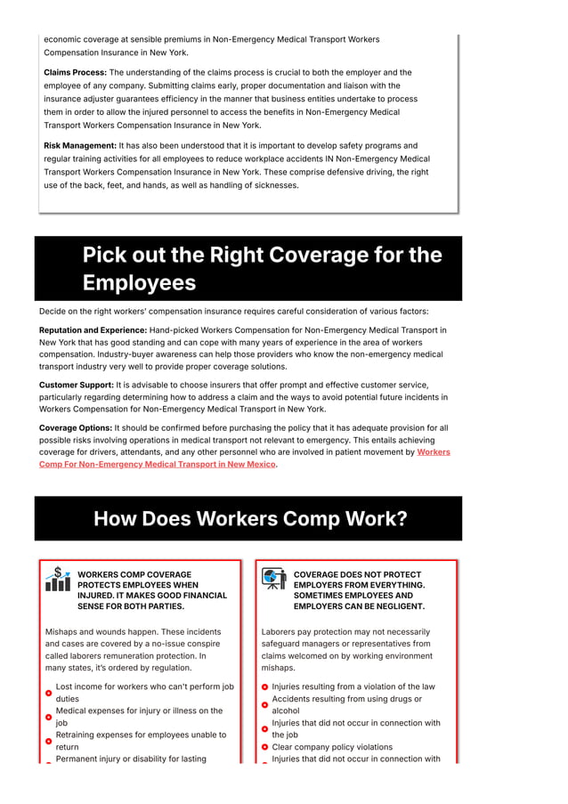 Workers Comp For Non-Emergency Medical Transport in New York.pdf