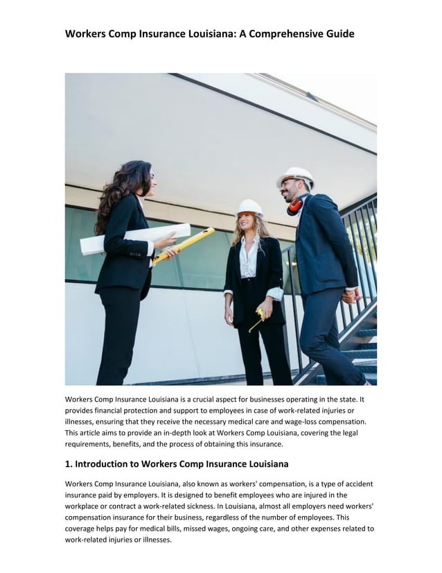 Workers Comp Insurance Louisiana - A Comprehensive Guide.pdf