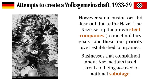 Nazi Germany - policies for workers and mittelstand | PPT