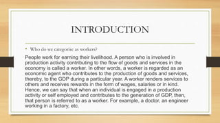 WORKERS MOVEMENT.pptx political science minor | PPTX