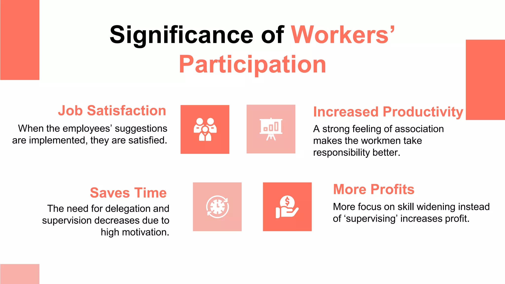 Workers Participation in Decision Making - Significance and ...