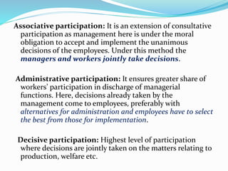 Workers Participation in Management | PPTX